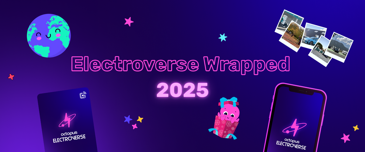 Electroverse Wrapped: a look back at Octopus Electroverse in 2025