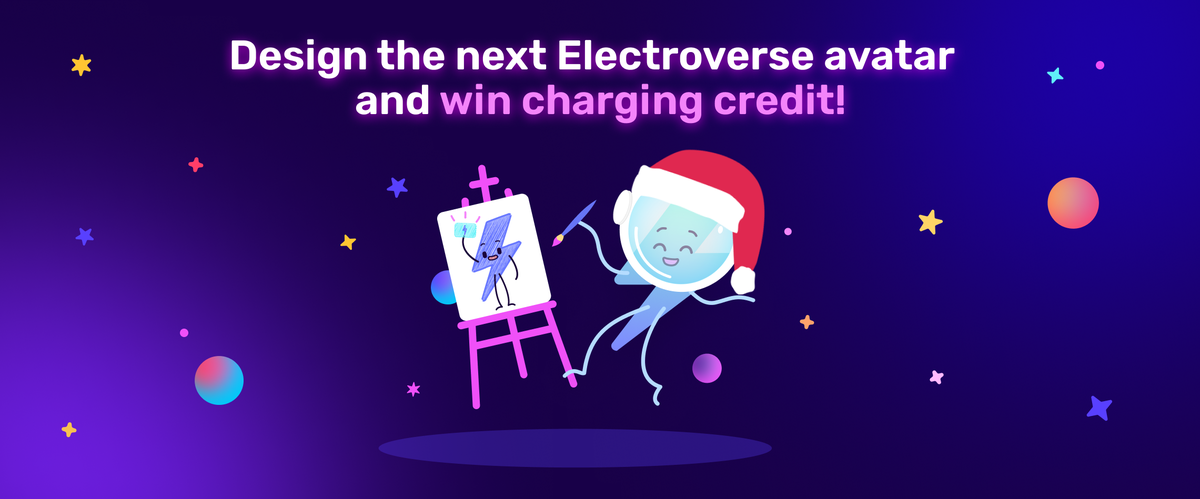 Design the next Electroverse avatar & win charging credit!