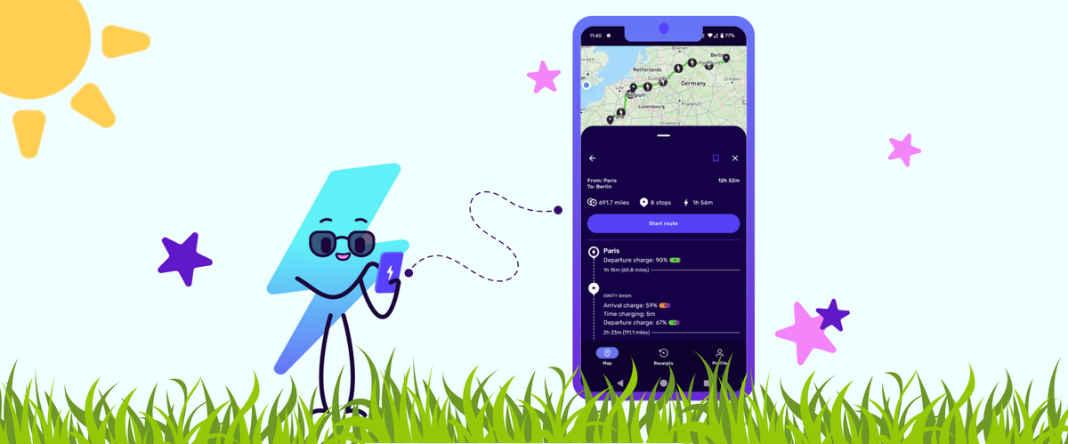 How to use the Electroverse route planner