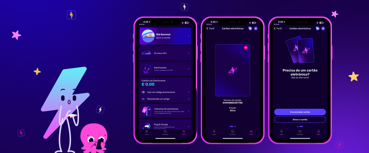 Como encomendar seu Electrocard da Octopus Electroverse